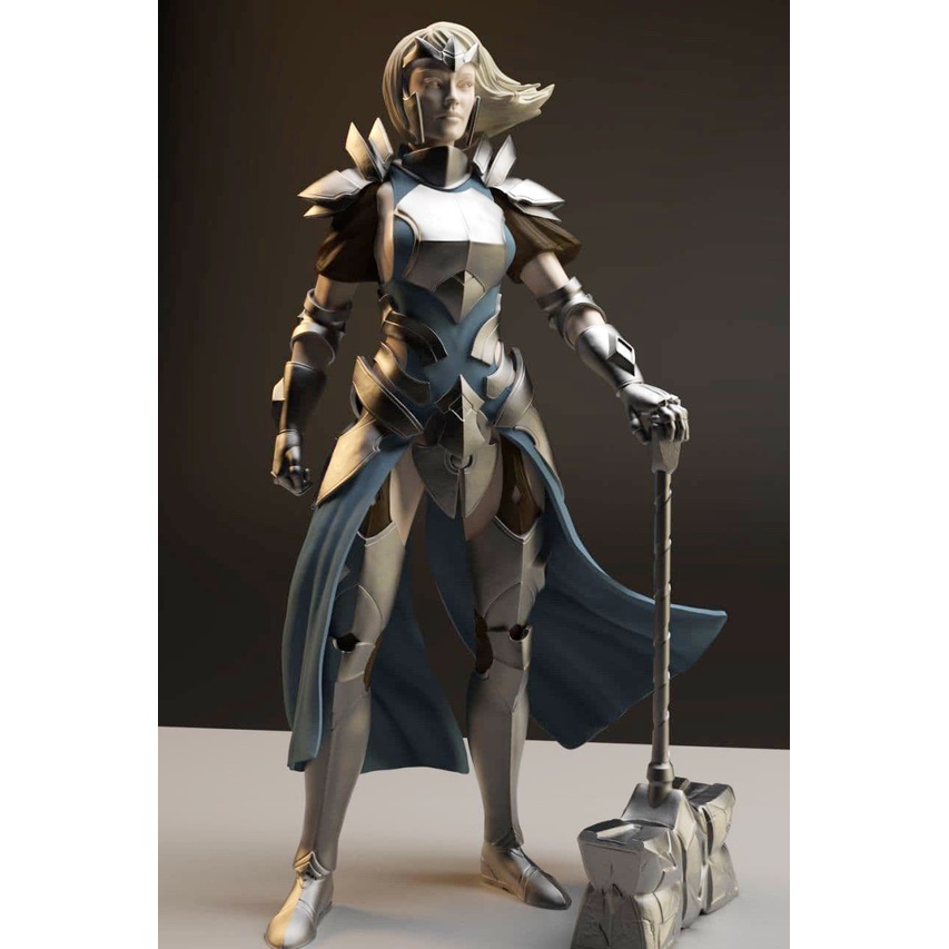 แบบอย่าง：1/24 75mm 1/18 100mm Resin Model Figure Female Warrior ...