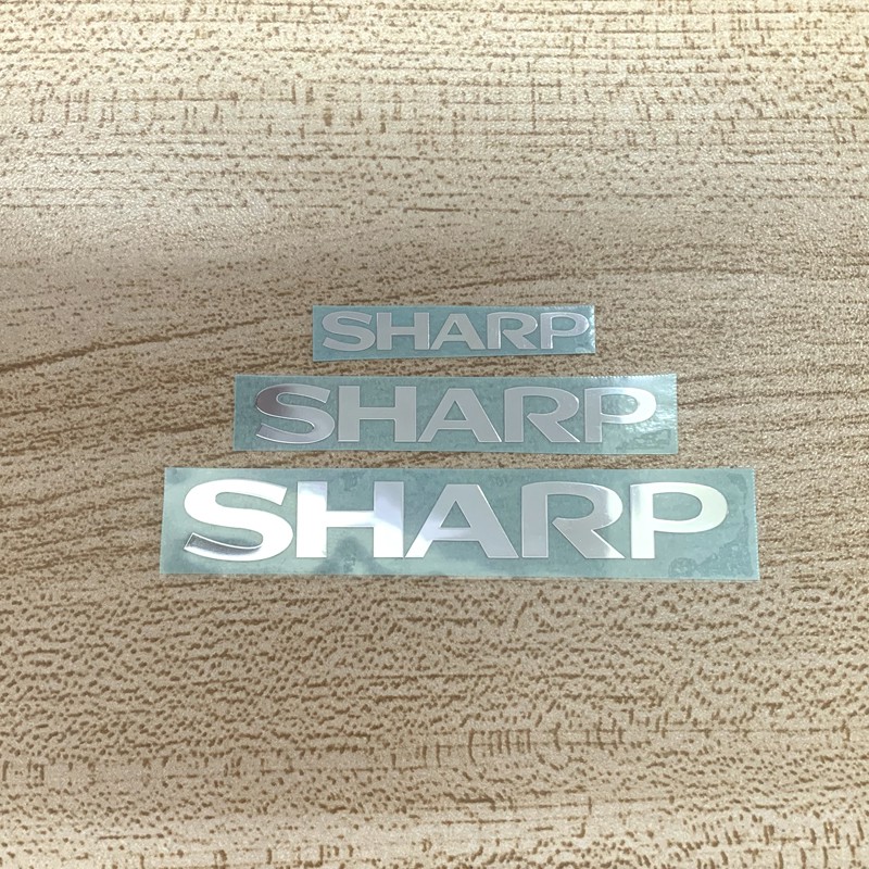 Sharp สติ๊กเกอร์โลโก้โลหะสําหรับติดตกแต่งทีวี - todaydiyz3.th - ThaiPick