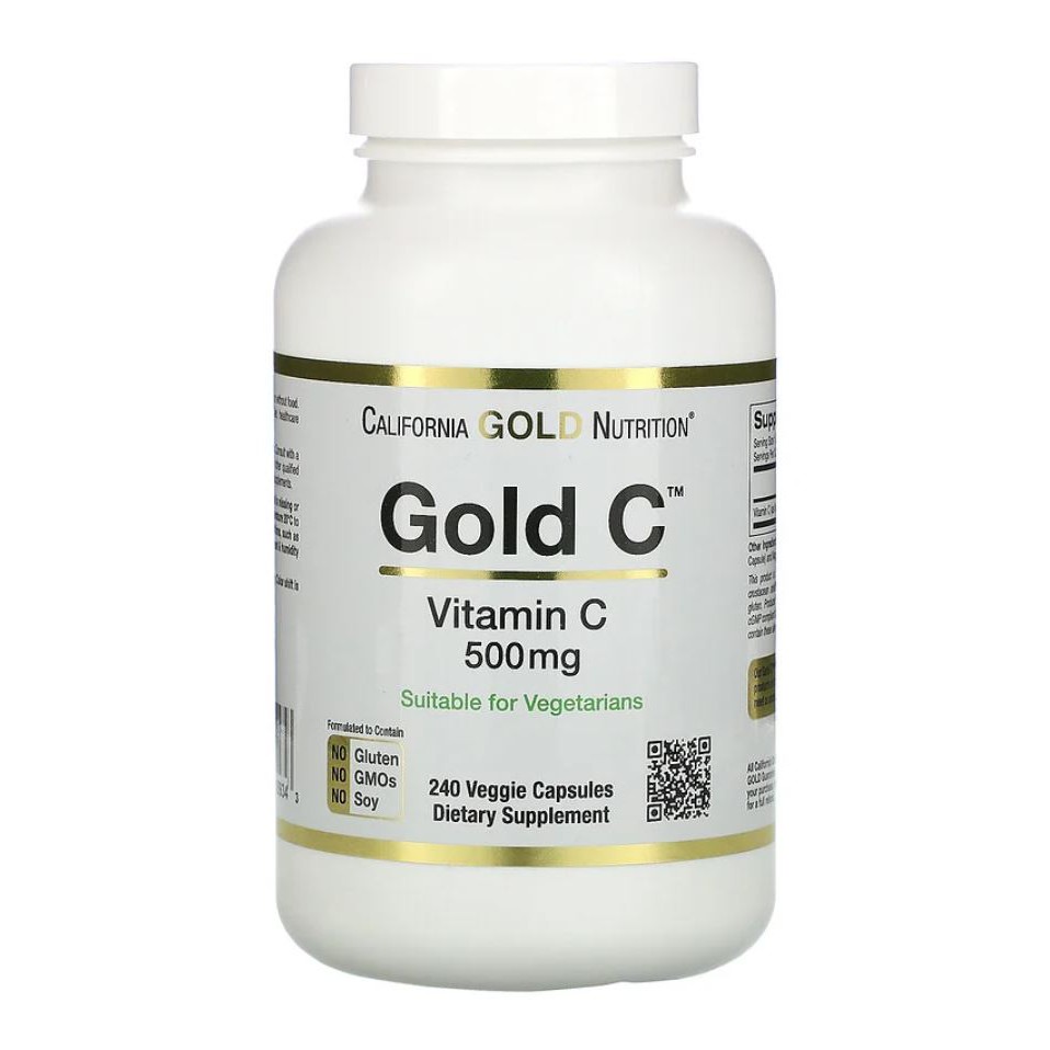 (ของแท้ พร้อมส่ง) California Gold Nutrition Gold C Vitamin C Capsules ...