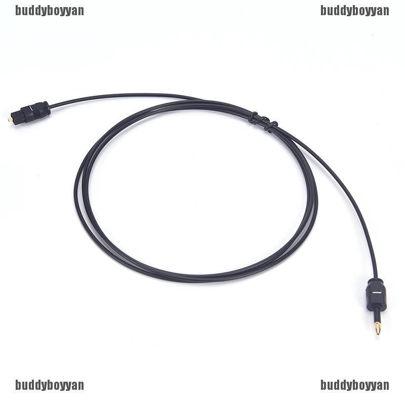 สายสัญญาณเสียงสีด ํา Toslink Plug To Mini - Toslink Optical 3 . 5 มม ...