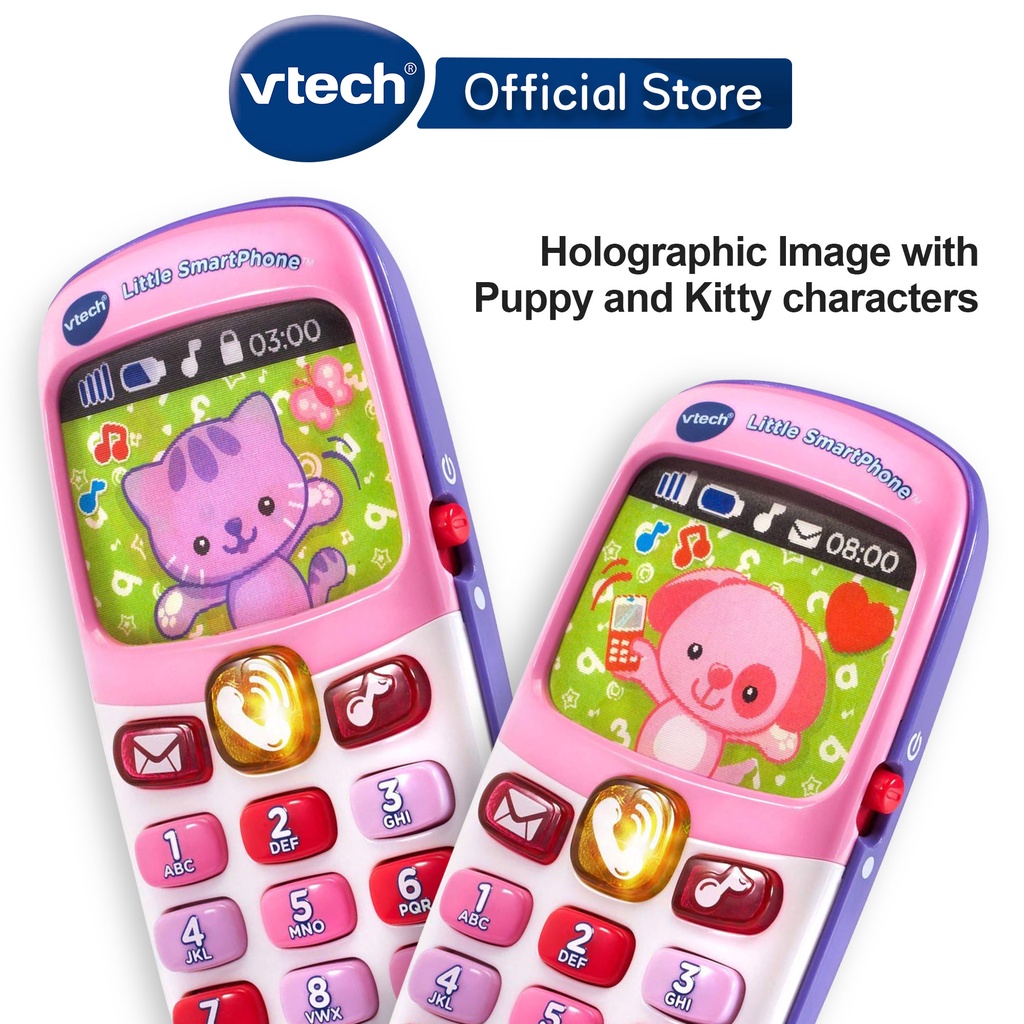 VTech Pink Color Little Smartphone Baby Phone Toys (6912 months) Early ...