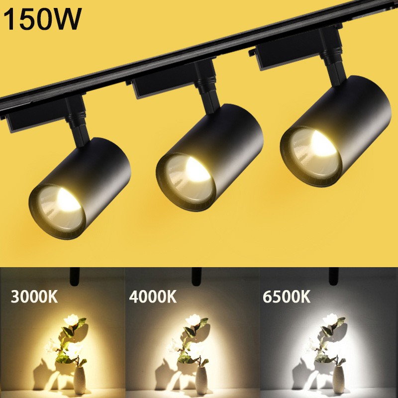【รับประกัน10ปี】Track Lighting ไฟติดตามโคม ลูกปัดโคมไฟ LED Spotlight ...
