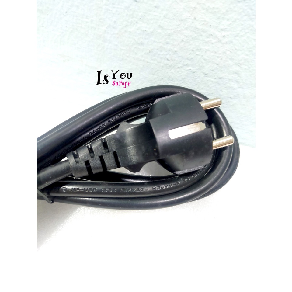 สายไฟ I-SHENG SP-022 IS-17 สายไฟกลม 2 ขาสายไฟ AC สายไฟยุโรปเสียบ Schuko ...