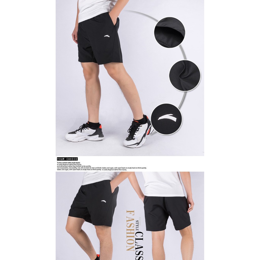 Breathable Shorts Anta Shorts Men's Pants Sports Pants2021Summer New ...