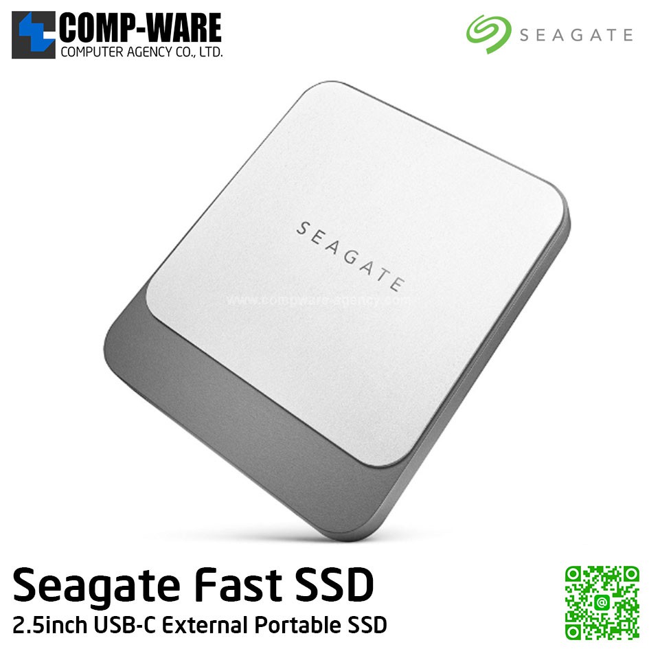 Seagate Fast SSD 250GB,500GB,1TB,2TB 2.5" USB-C External Portable SSD ...