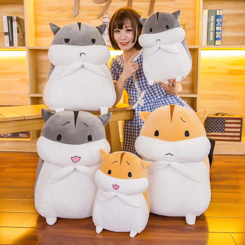 Fat hamster plush toy soft hamster doll pillow birthday gift P1PR ...