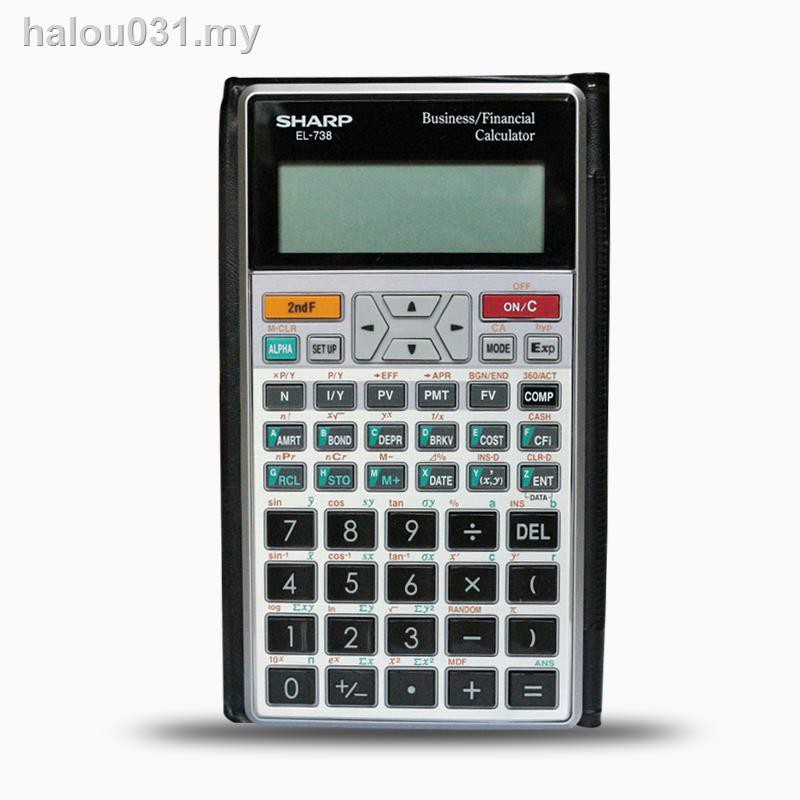 Precise and durable calculatorↂStudy in Australia SHARP EL-738 Student ...
