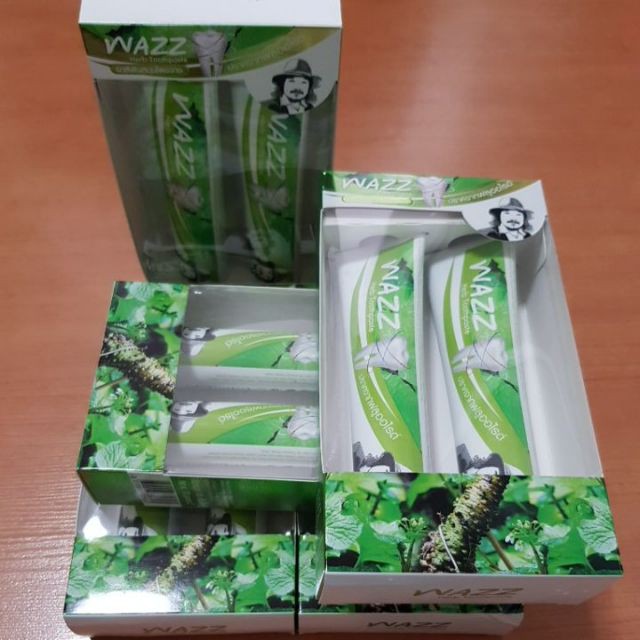 ดูแลช่องปาก WAZZ ยาสีฟันป๋าไม่มีฟลูโอไรด์ - 4d6f5qt10u - ThaiPick