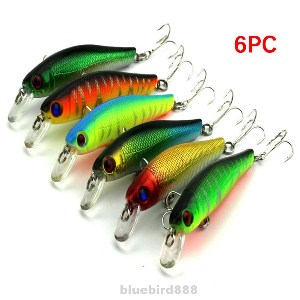 Colorful Artificial Fishing Lure Hard Baits Minnow Tackle Fake Bait ...