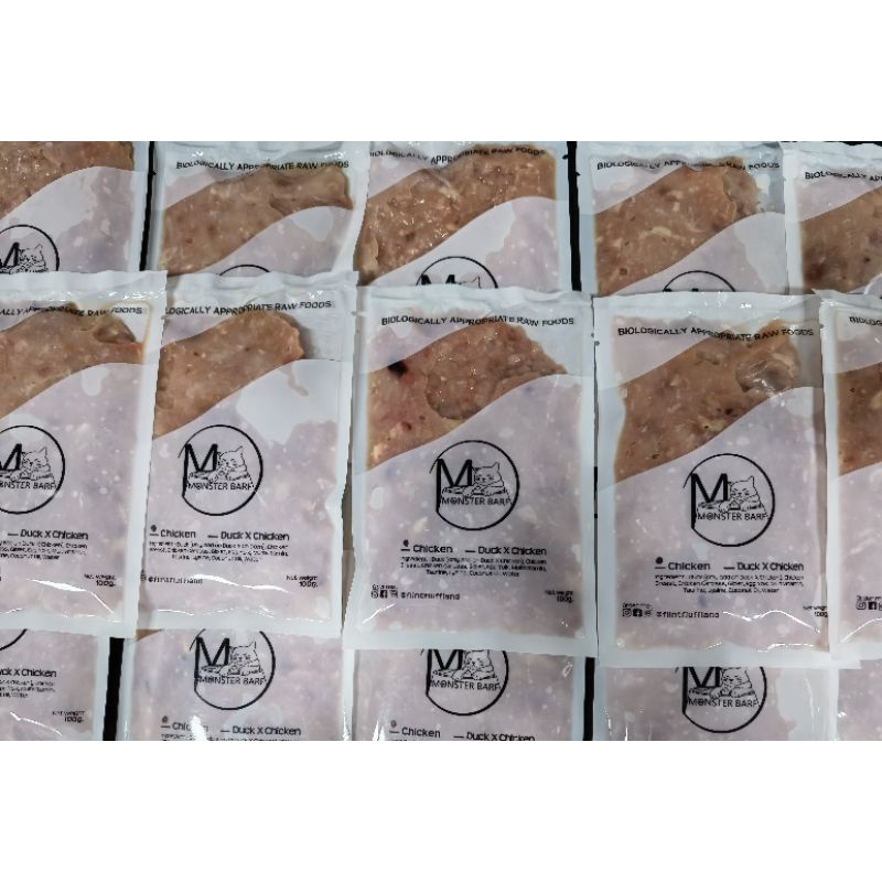 อาหารบาร์ฟ BB BARF อาหารสดดิบสำหรับสุนัข สูตรไก่ SET A - blue.berlin ...