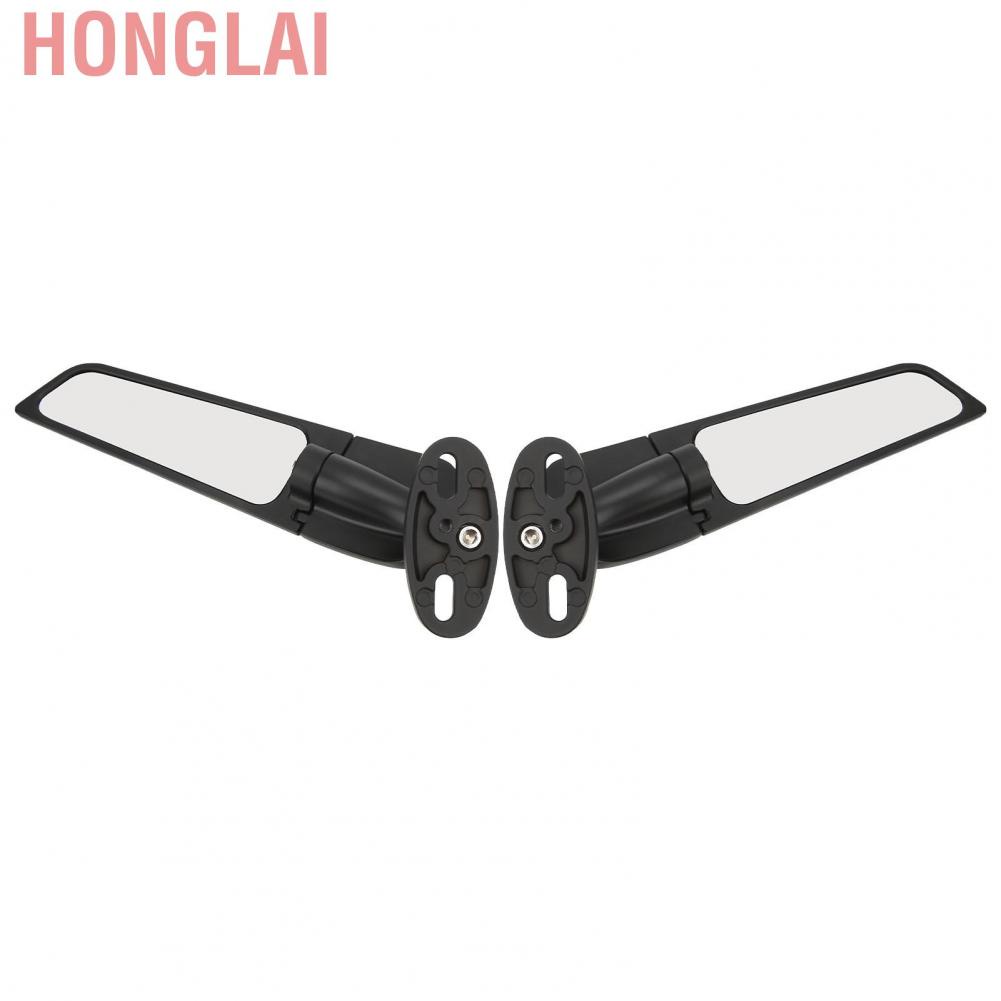 Newsemspeed Newest Modified Motorcycle 2pcs Rearview Mirrors Wind Wing