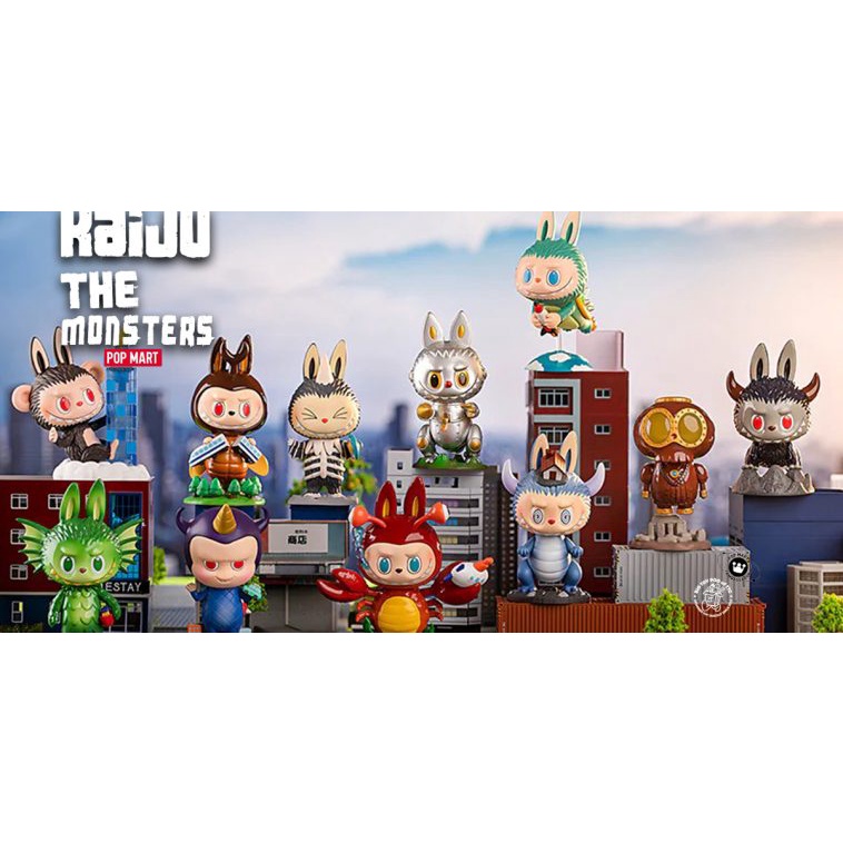 แบบแยก Labubu The Monster KAIJU POPMART ไอบู้ ไคจู โคตรจะมึน ของแท้ ...