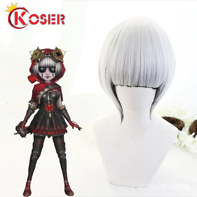 พร้อมส่งGame Identity V Cosplay Wig Tracy Reznik ชุดคอสเพลย์ props วิก ...