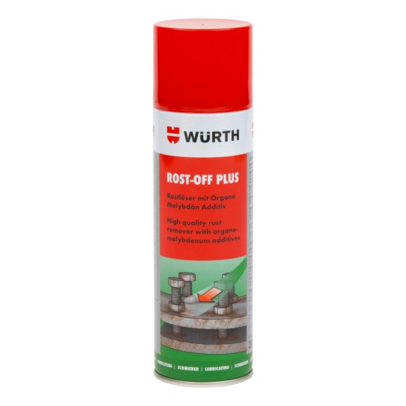 WURTH ROST-OFF PLUS น้ำยากัดสนิมคลายน็อต และป้องกันการเกิดสนิม ...