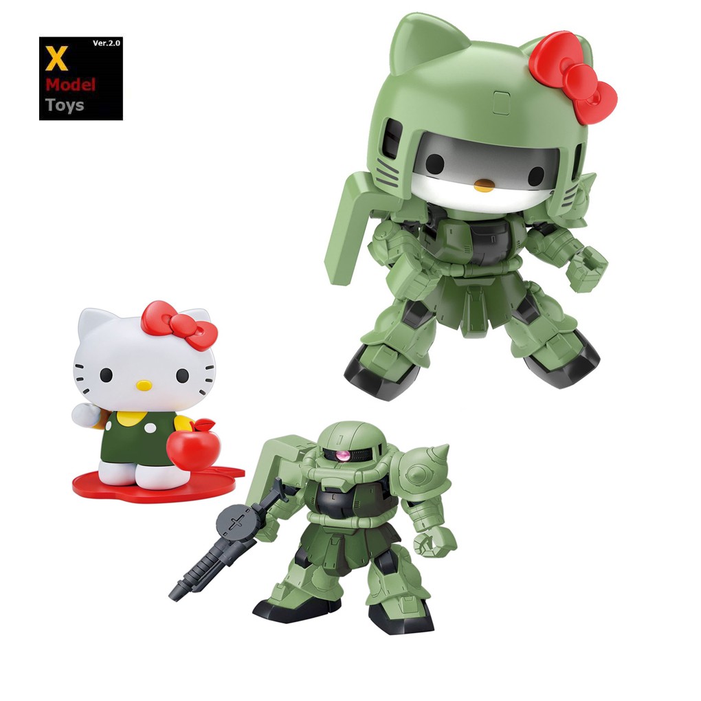 Bandai SDCS HELLO KITTY ZAKU II 1629 Xmodeltoys - xmodeltoys - ThaiPick