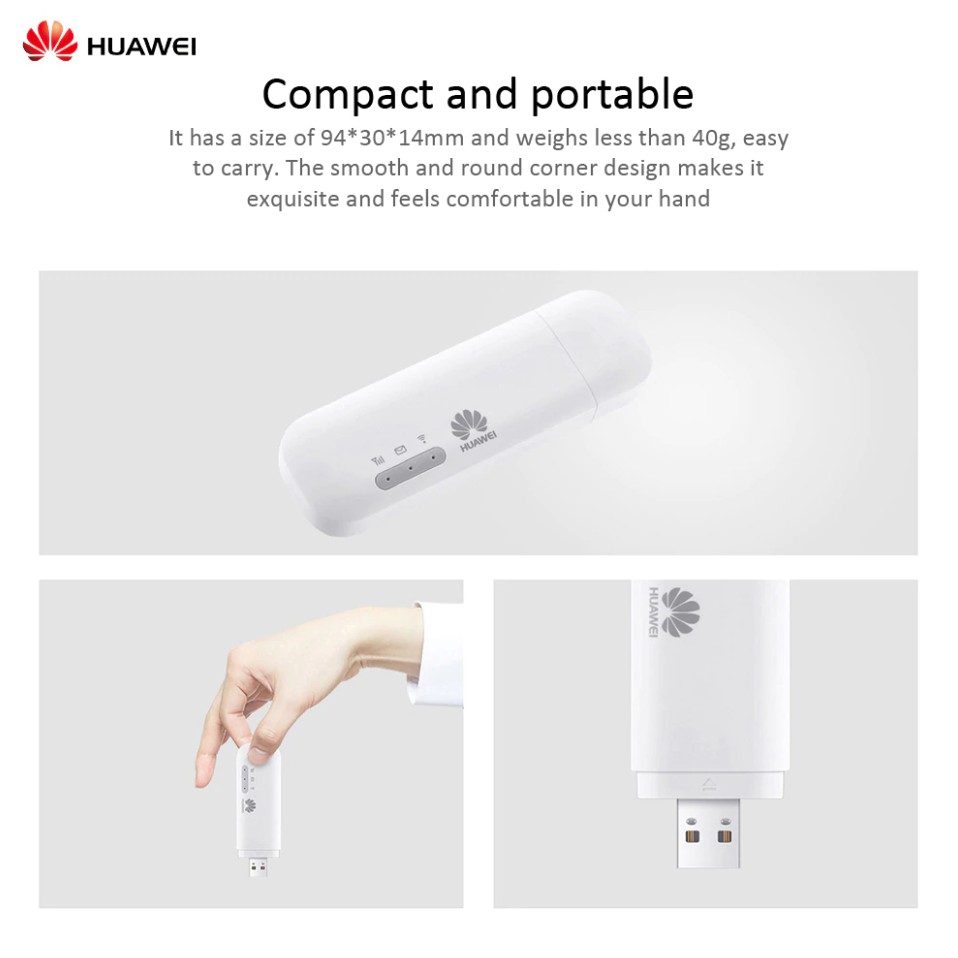 พร้อมส่ง HUAWEI USB Aircard E8372 แอร์การ์ดโมบายไวไฟ 150Mbps Huawei USB ...