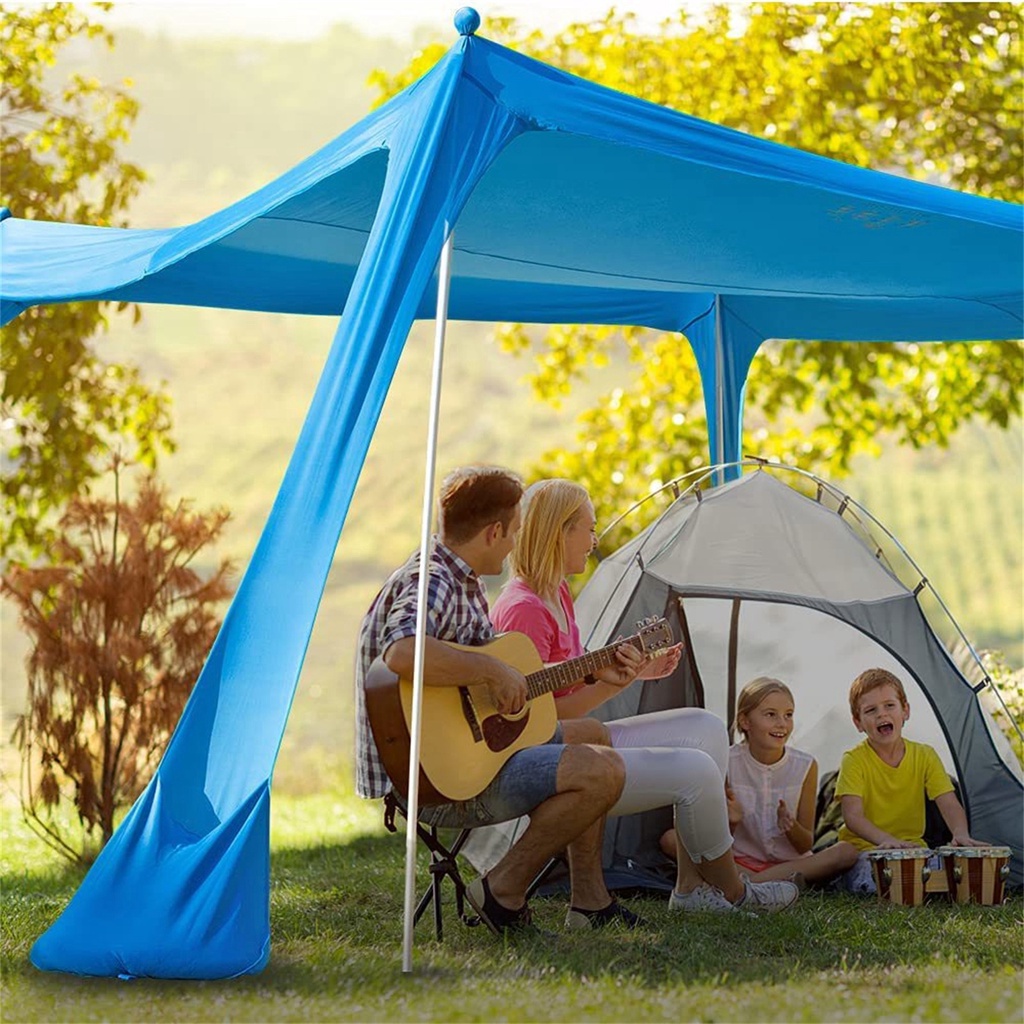 Portable Shades Beach Tent Large With Carrying Bag Windproof Design Sun ...