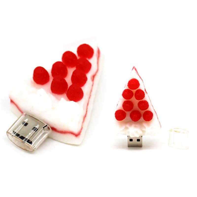 Original Cartoon cake model Ice cream pen drive 128MB 4GB USB Flash ...