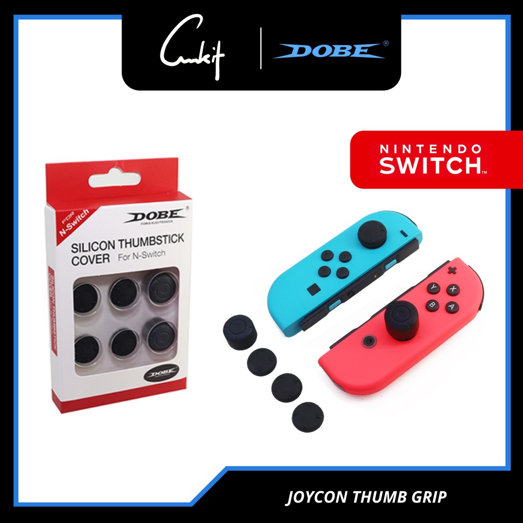 Dobe Switch Joy Con Thumb Grip Cover Lite Thumb Stick Cover Silicone ...