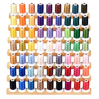 Brother Embroidery Thread Set 63 Color 1000 Meter 40 Weight 120D 63 ...