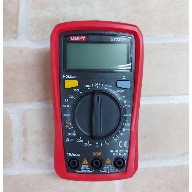 UNI-T UT-33C+ Auto power off Digital Multimeter à¸”à¸´à¸ˆà¸´à¸•à¸­à¸¥à ...