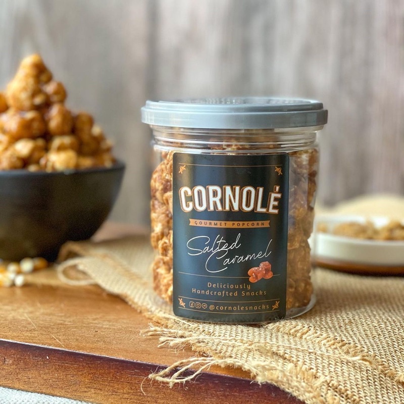 CORNOLÉ(คอร์นโนเล่) popcorn ป๊อปคอร์น รสคาราเมล อบเกลือ - cornolesnacks ...