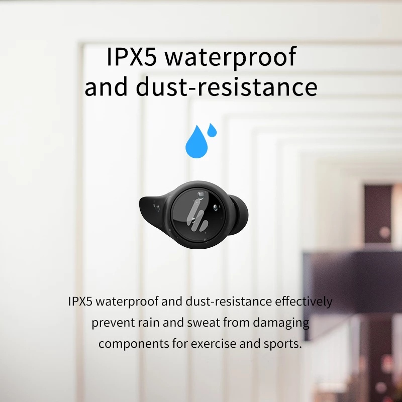 Edifier TWS6 Qualcomm aptX หูฟังไร้สายบลูทูธ V5.0 TWS IPX5 กันน้ํา ...