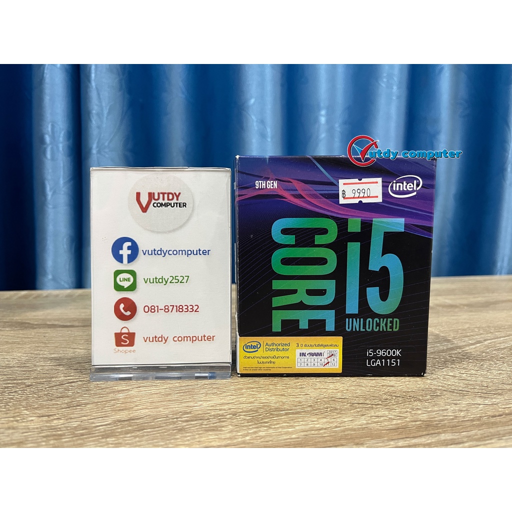 CPU 1151 INTEL CORE I5-9600K 3.70 GHz | Shopee Thailand CPU 1151 INTEL CORE I5-9600K 3.70 GHz | Shopee Thailand