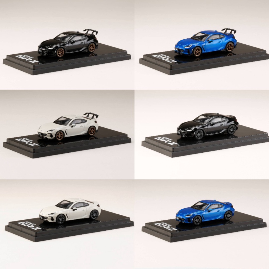 Hobby Japan 164 SUBARU BRZ (ZD) S S STI Performance Diecast Model Car ...