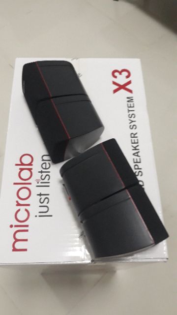 MICROLAB X3 2.1 SPEAKER (ริมแดง) - computer.dd - ThaiPick