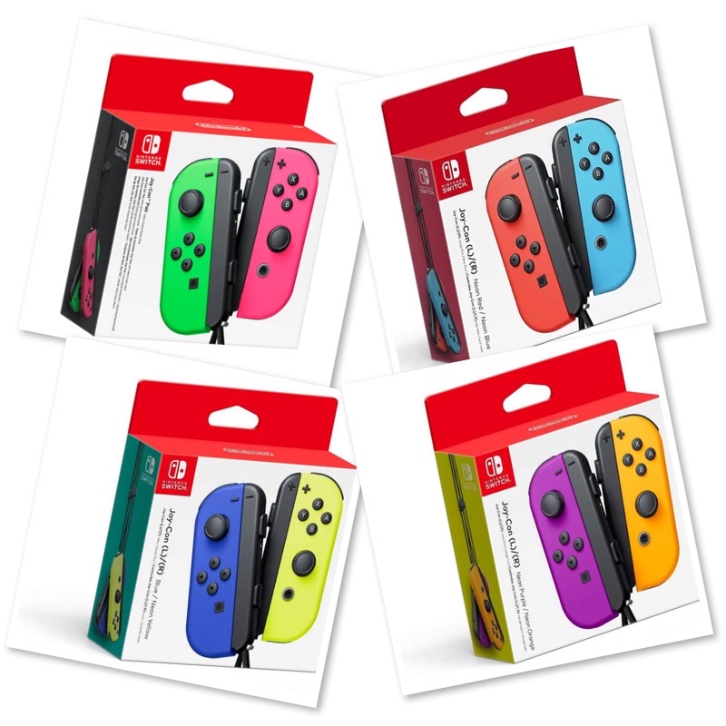 (มือ1 พร้อมส่ง) Joy Con nintendo switch ของแท้ มีหลายสี ใช้โค๊ดลด coin ...