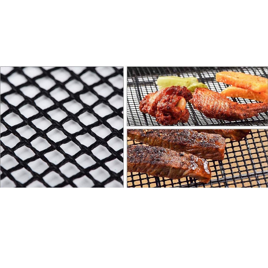 5 Non-Stick Barbecue Mat Reusable Barbecue Mat Mesh, Suitable for Gas ...