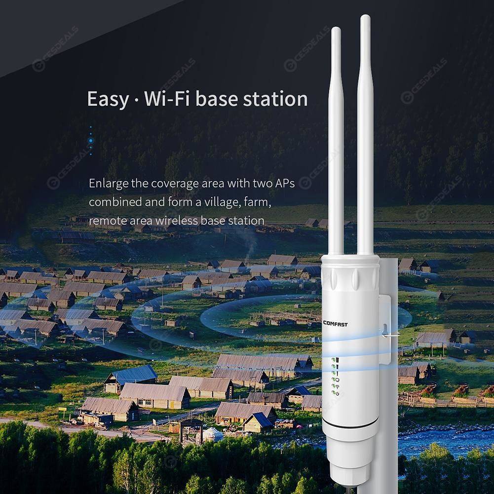 Comfast High Power EW-74 Outdoor Wireless Wifi Repeater APWIFI Router ...