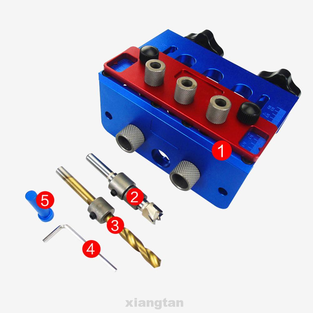 Adjustable Drilling Joinery Woodworking Punch Locating Dowelling Jig ...