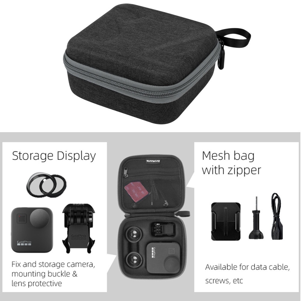 กระเป๋า GoPro Max Storage Bag Box Sunnylife กระเป๋าเก็บกล้อง GoPro Max ...
