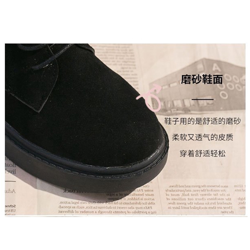 รองเท้าบู๊ทส์หุ้มข้อสไตล์อังกฤษสีดํา - jsh_jh_kj.th - ThaiPick