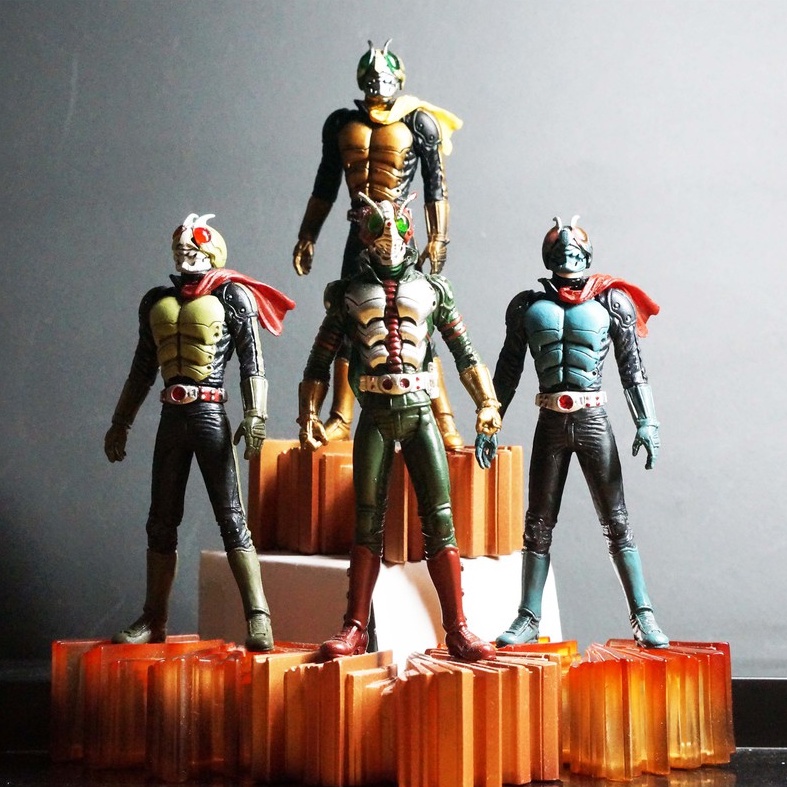 Bandai SIC takumi damashii kamen rider masked rider V1 V2 V3 The First ...