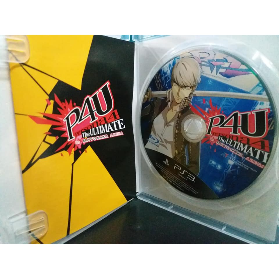 P4U Persona 4 The Ultimate in Mayonaka Arena PS3 มือสอง แท้ คู่มือครบ พร้อมเล่น - news25130 ...