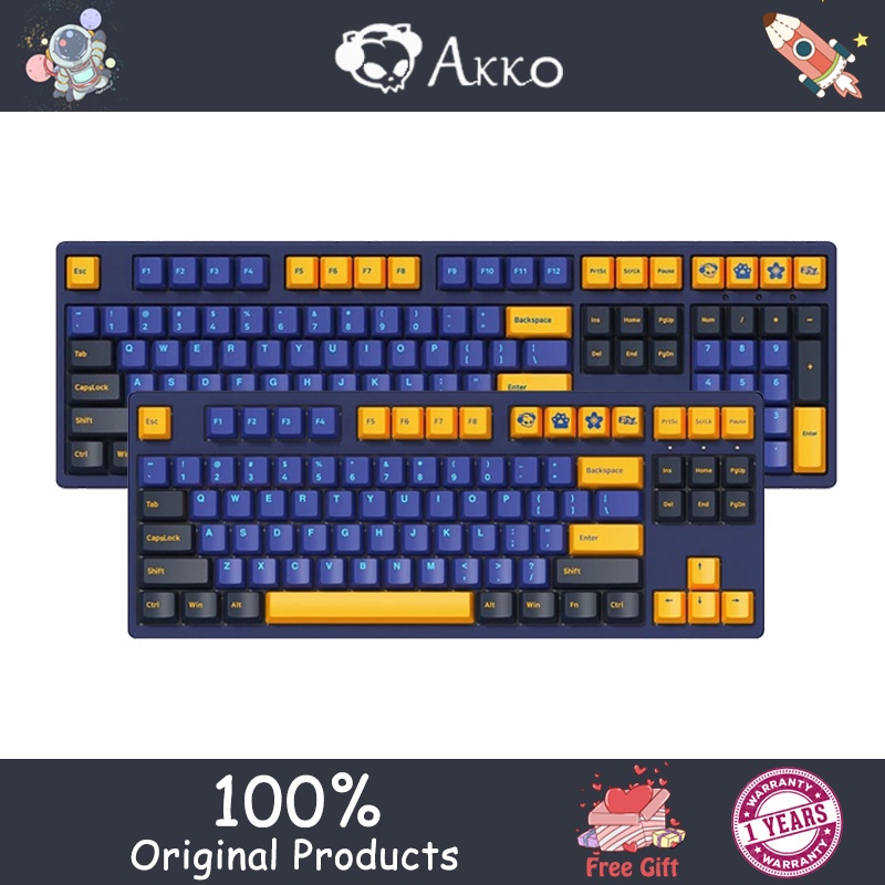 [in stock] AKKO Horizon wired mechanical keyboard 3087/3108DS, PBT ...