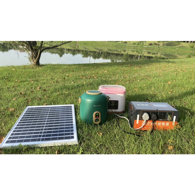 Power box camping กล่องสำรองไฟ แคมป์ปิ้ง 450W200000mAh ชาร์จมือถือแบบ ...