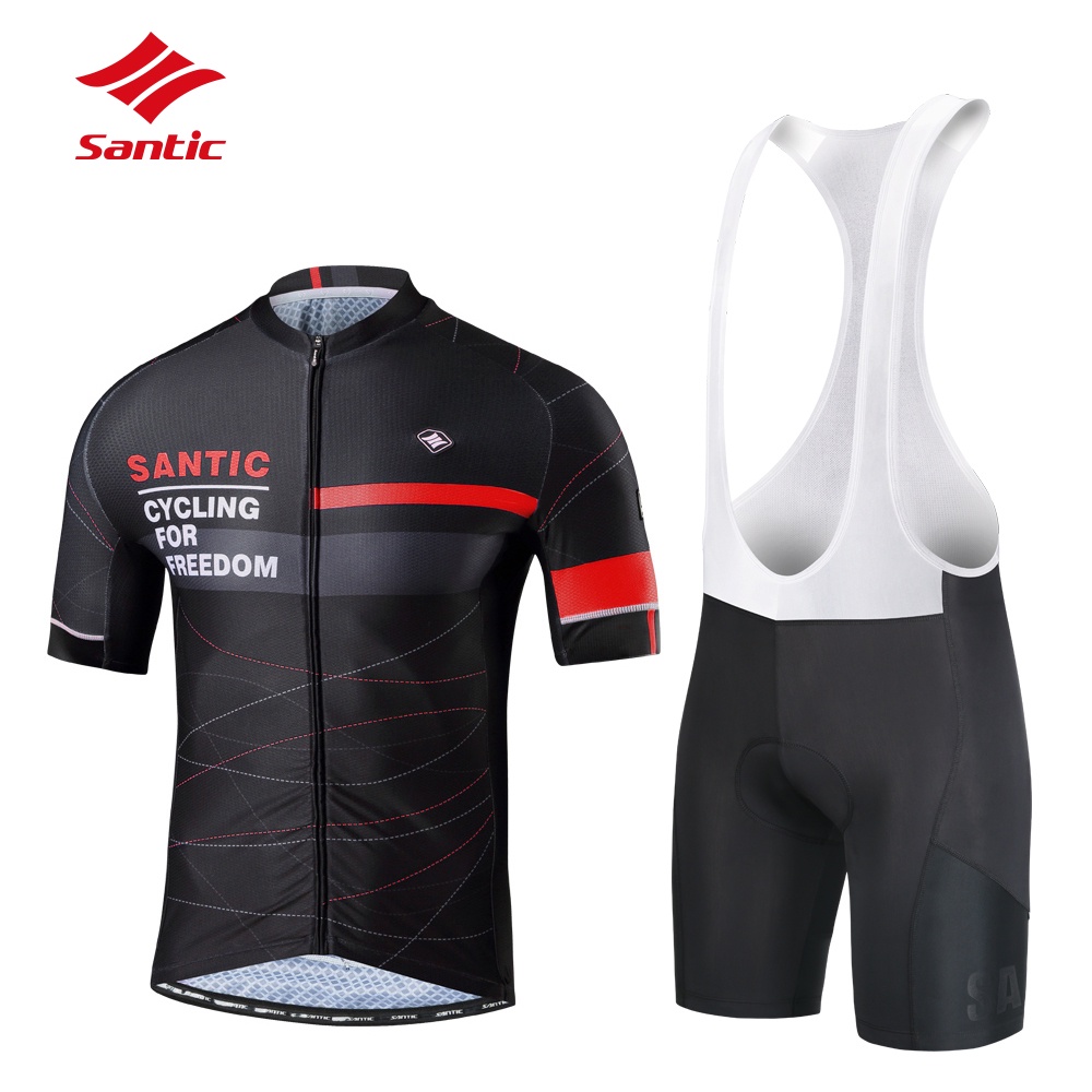 Santic เสื้อปั่นจักรยาน กางเกงขาสั้น สําหรับผู้ชาย K7M2026033W - santic ...