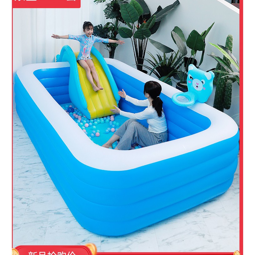 Swimming Pool Slide Baby Pool Slide Baby Play Water Slide yUIf | Shopee ...