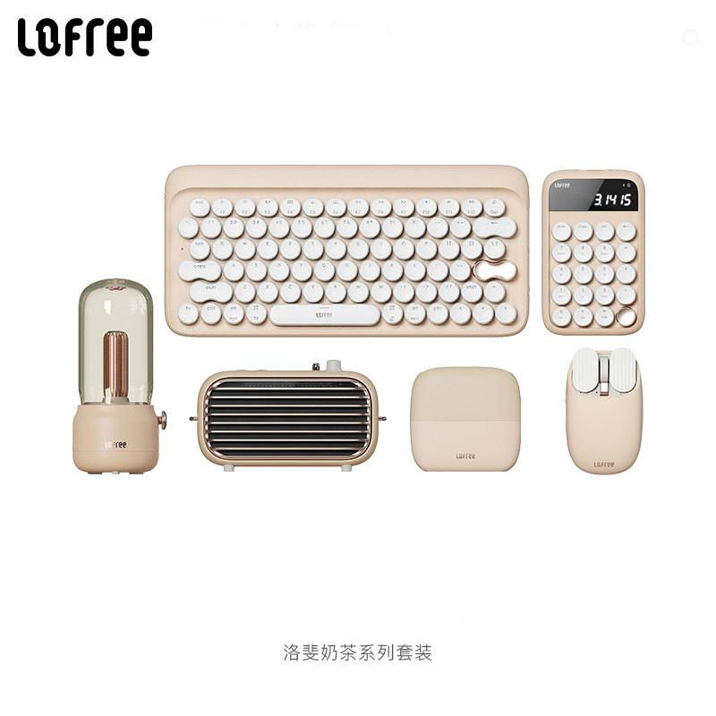 Xiaomi Lofree Milk Tea Series Simple Office Mechanical Keyboard Mouse ...