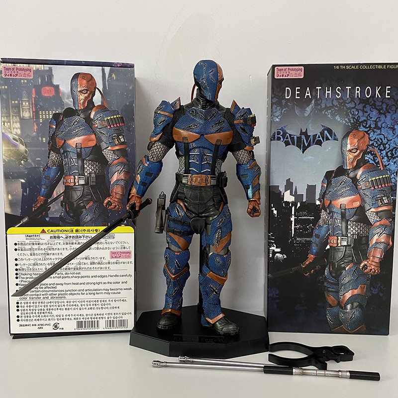 Deathstroke Figure Crazy Toys Team of Prototyping Amazing Yamaguchi ...