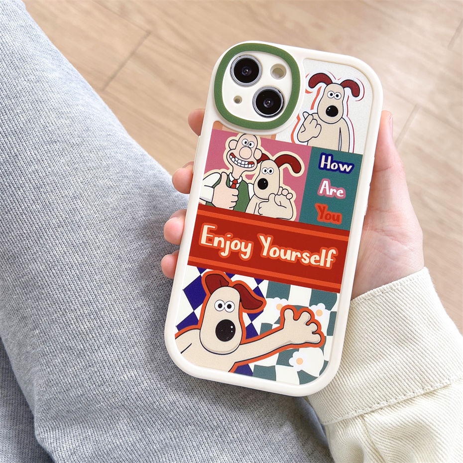 เคสโทรศัพท์มือถือแบบนิ่ม ทรงวงรี ลายตาโต สําหรับ Huawei Nova 4e 5t 7i 6 0558
