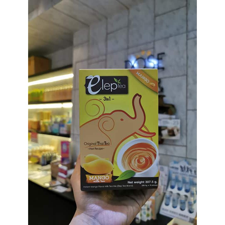 ชานมไทย 3 in 1 ตรา elep tea มาพร้อม 3 รสชาติ สูตรต้นตำรับ กลิ่นมะม่วง และกลิ่นทุเรียน - doseclub ...