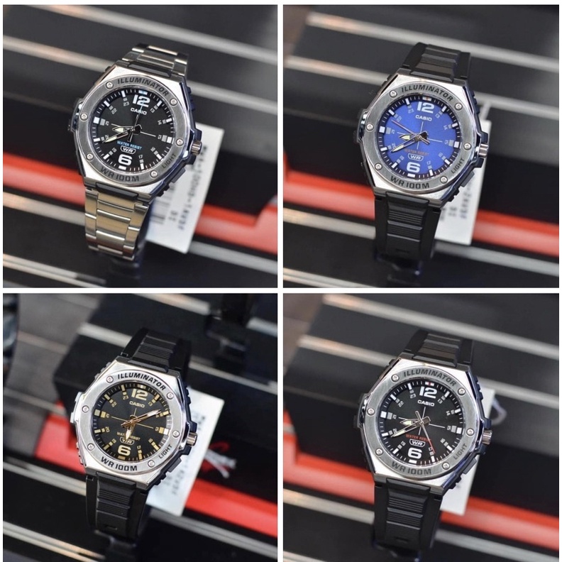 CASIO นาฬิกาข้อมือ รุ่น MWA-100H รับประกันศูนย์2ปี MWD-100HMWA-100HDMWD ...