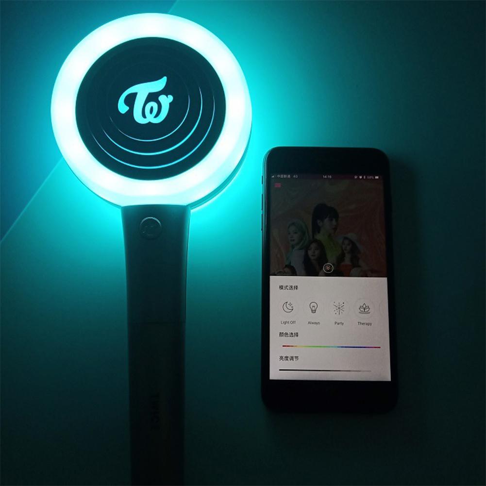 TD KPOP Twice Lightstick Ver.2 Candy Bong Z Concert Light Stick Glow ...