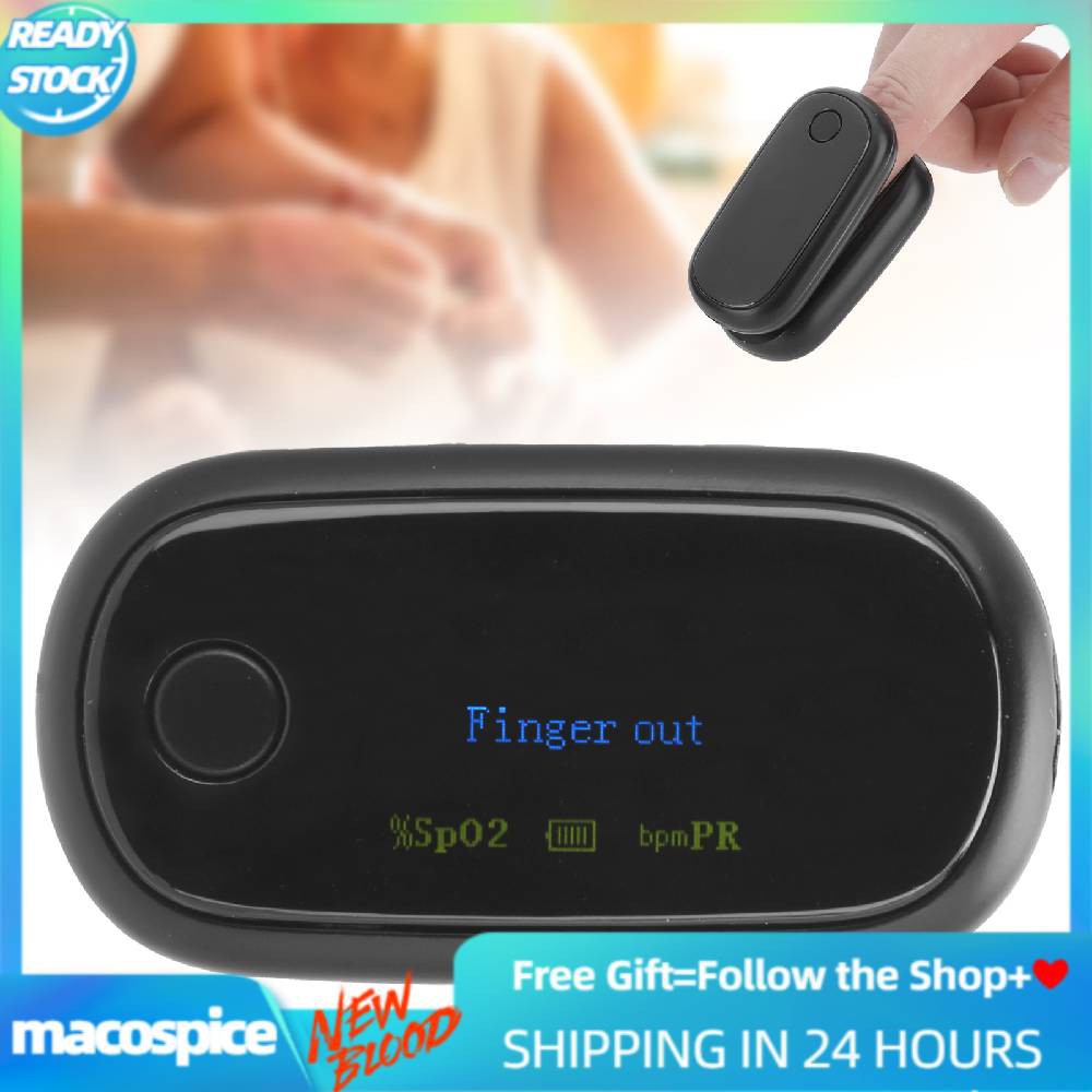 [MACO] Fingertip Pulse Oximeter Rechargeable Blood Oxygen Saturation ...