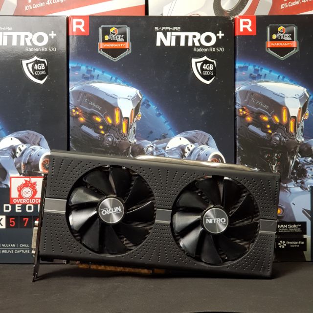 RX 570 4G Sapphire Nitro ประกัน 1163 strek - jojo_pc_shop - ThaiPick